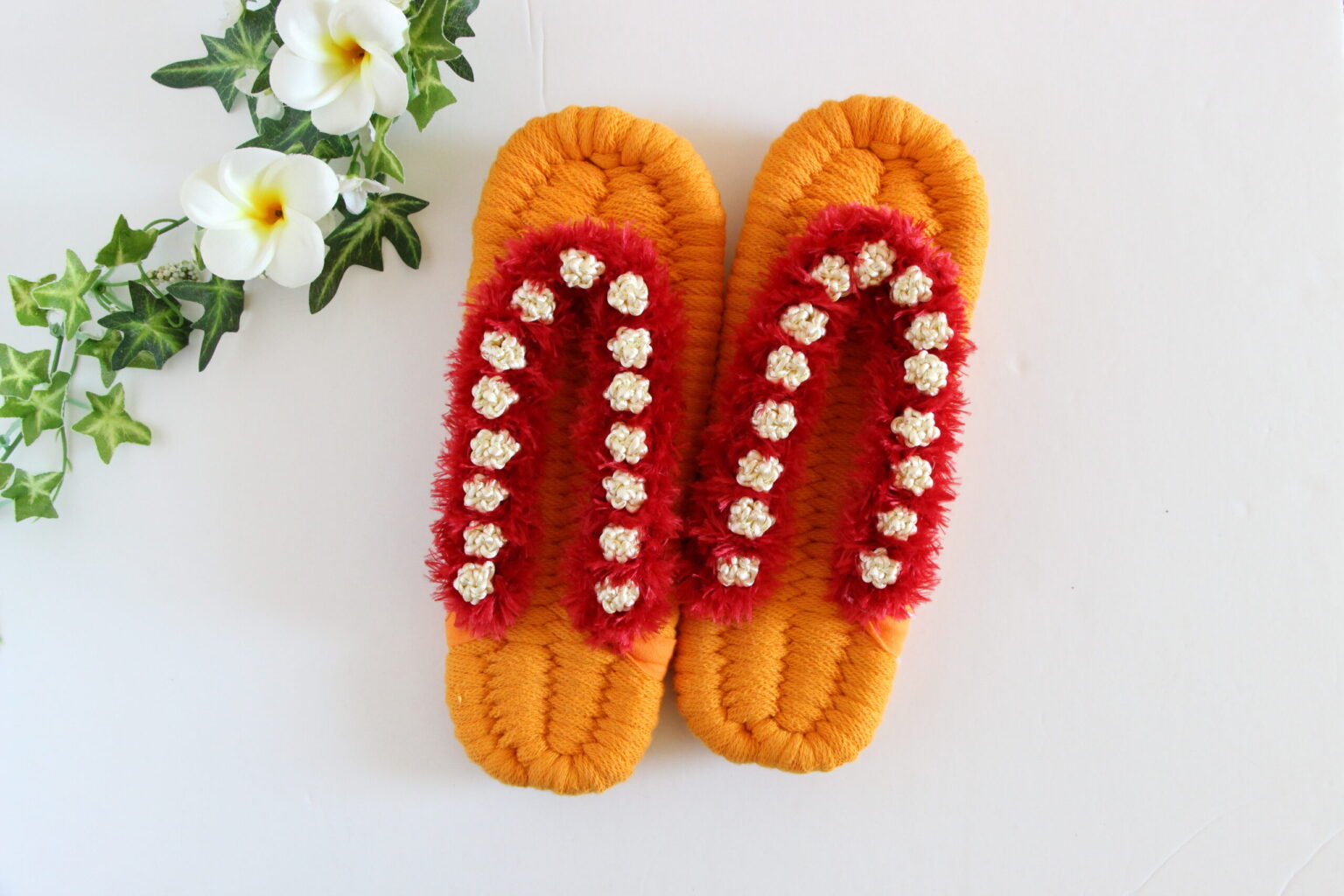 Hawaiian Ribbon Lei Popcom Rose | Sakuran Shopping